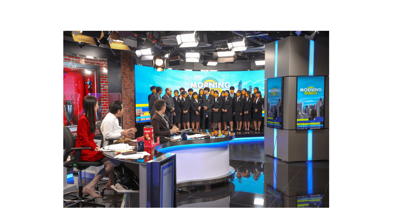 Study Visit 2022 BE Year 3 Nation TV 2022 - St Teresa International University